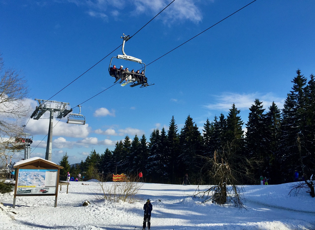 Skigebiet Skiliftkarussell Winterberg im Sauerland